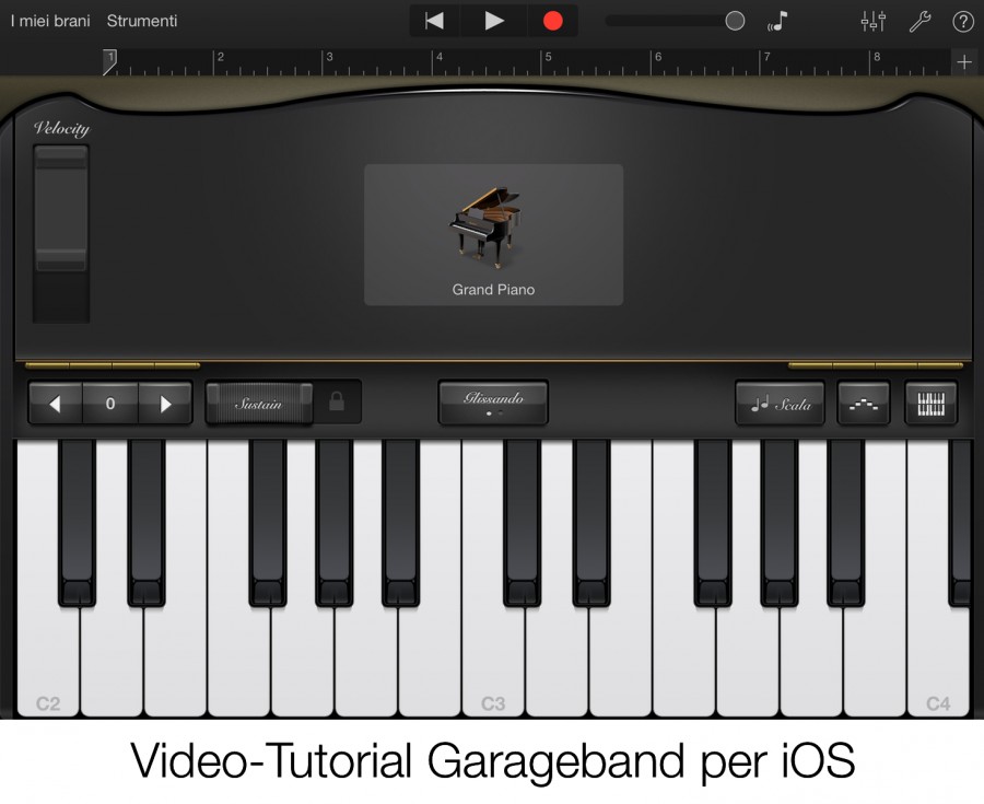 Tutorial Garageband per iOS - Puntata 1